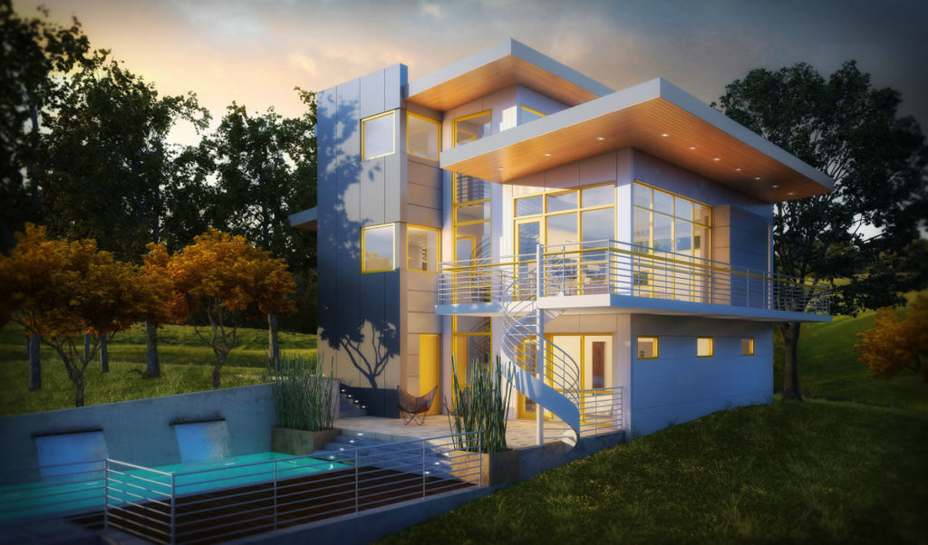 Contemporary Luxury Prefab Home | Residential Steel Home