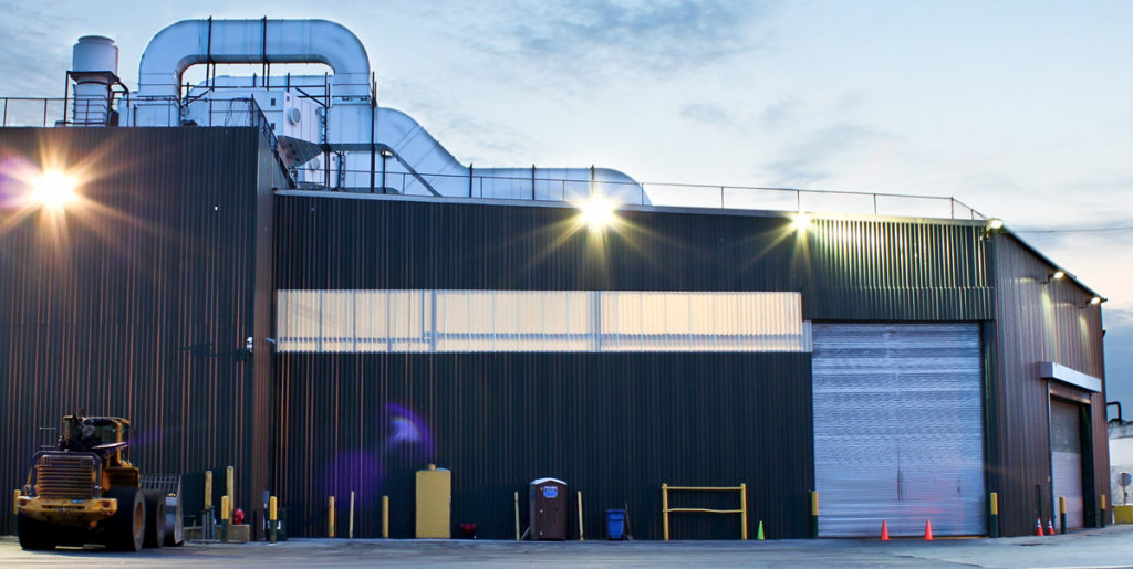 Steel Industrial Building (Prefab) | Waste Management Building by Ecosteel