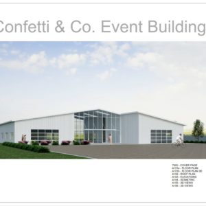 Modern Steel & Glass Event Center - EcoSteel - Iconic Steel Building ...