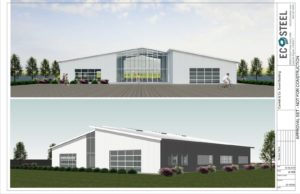 Luxury Event Center | Prefab Modern Steel & Glass Building