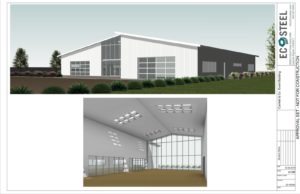 Luxury Event Center | Prefab Modern Steel & Glass Building