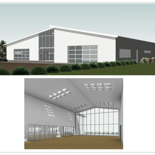 Luxury Event Center | Prefab Modern Steel & Glass Building