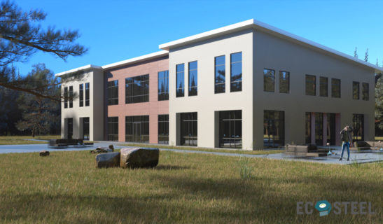 Steel Prefabricated Office Buildings by EcoSteel