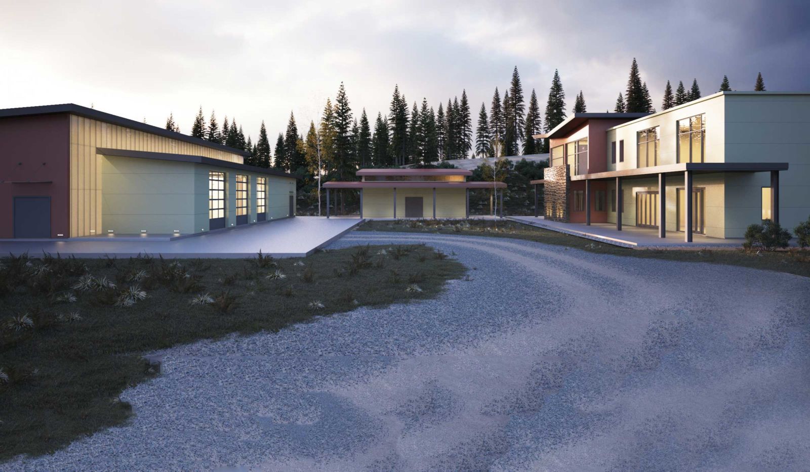 Steel Framed Organic Prefabricated Farm Facilities by EcoSteel