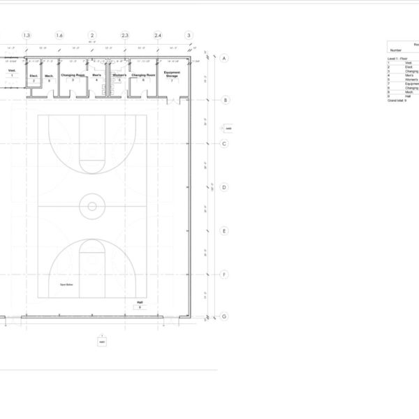 Indoor Basketball Gym - EcoSteel - Iconic Steel Building Systems ...