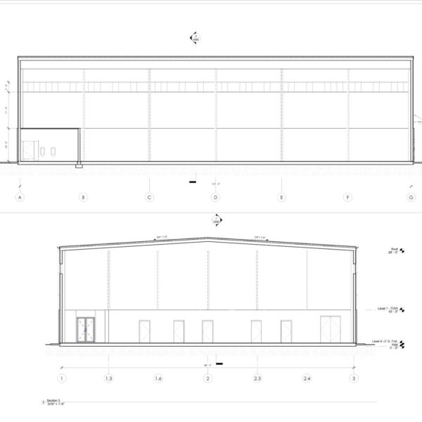 Indoor Basketball Gym - EcoSteel - Iconic Steel Building Systems ...