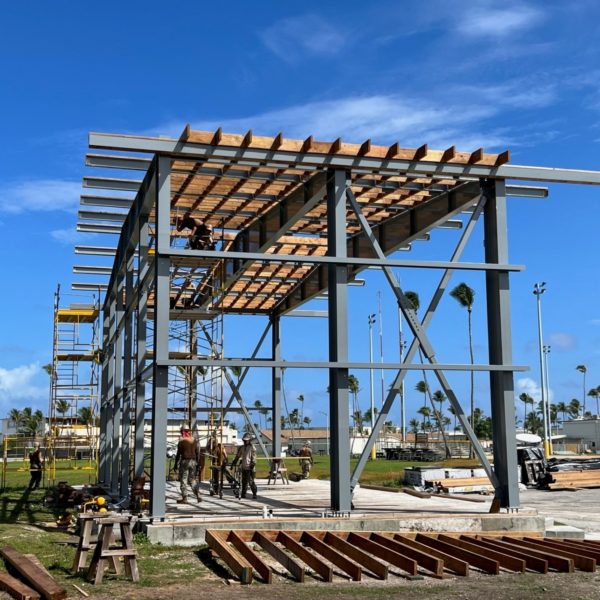 Richardson Outdoor Theater - EcoSteel - Iconic Steel Building Systems ...
