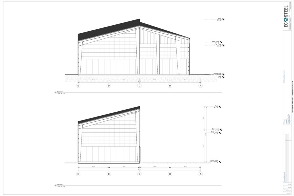 ECOSTEEL ASYMMETRICAL BUILDINGS - EcoSteel - Iconic Steel Building ...