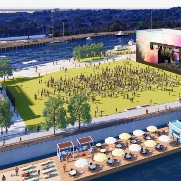 West Harbor Amphitheater - EcoSteel - Iconic Steel Building Systems ...