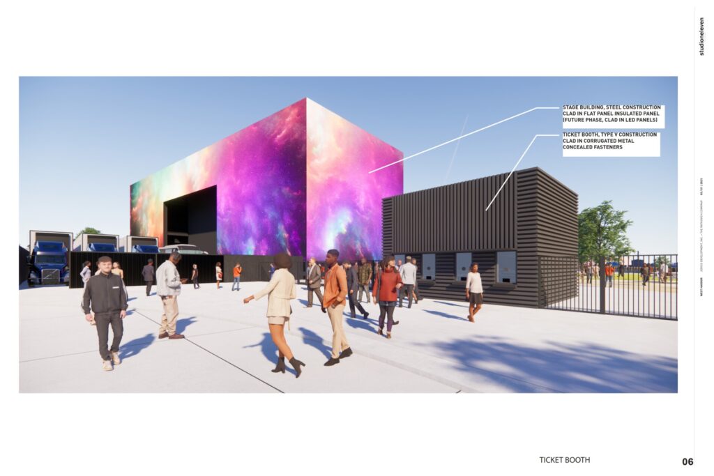 West Harbor Amphitheater - EcoSteel - Iconic Steel Building Systems ...