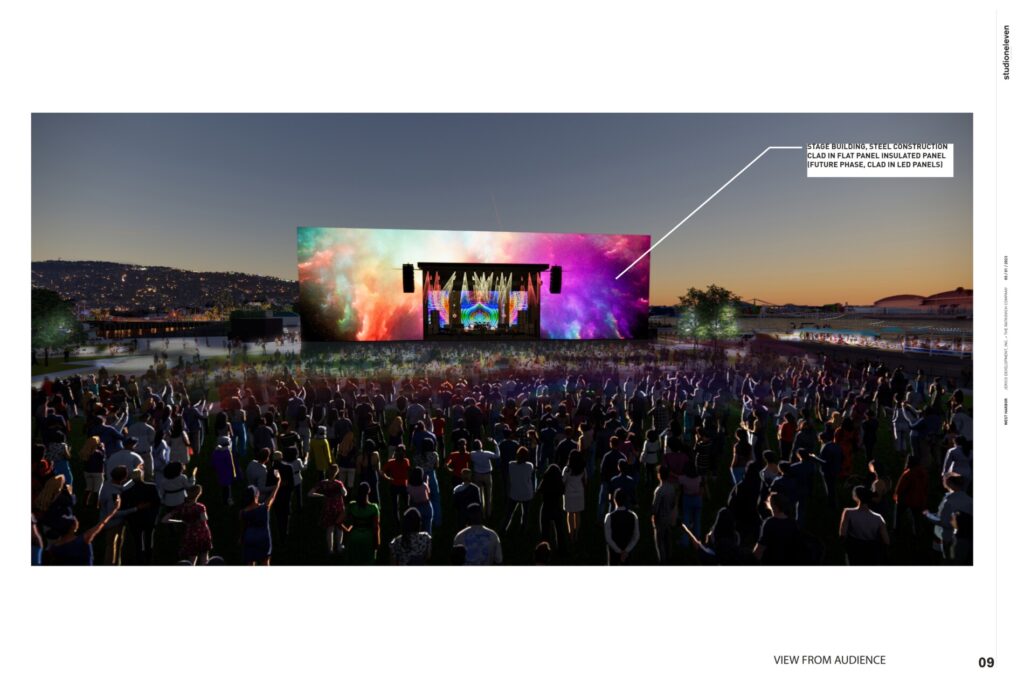 West Harbor Amphitheater - EcoSteel - Iconic Steel Building Systems ...