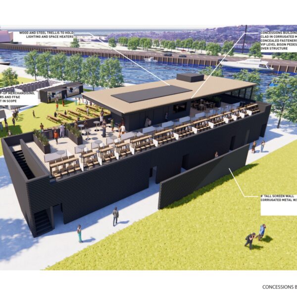 West Harbor Amphitheater - EcoSteel - Iconic Steel Building Systems ...